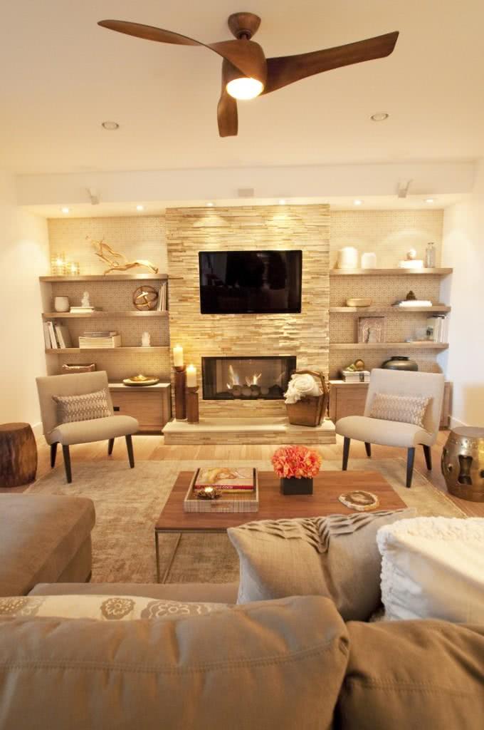 115 Salas de TV Decoradas com Fotos para te Inspirar