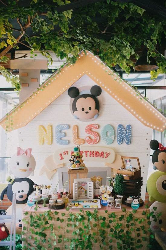 90 Ideias para Decoração de Festa Infantil do Mickey