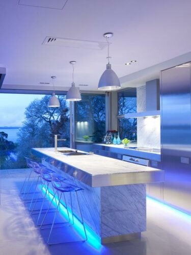 60 Ambientes Decorados com LEDs - Fotos