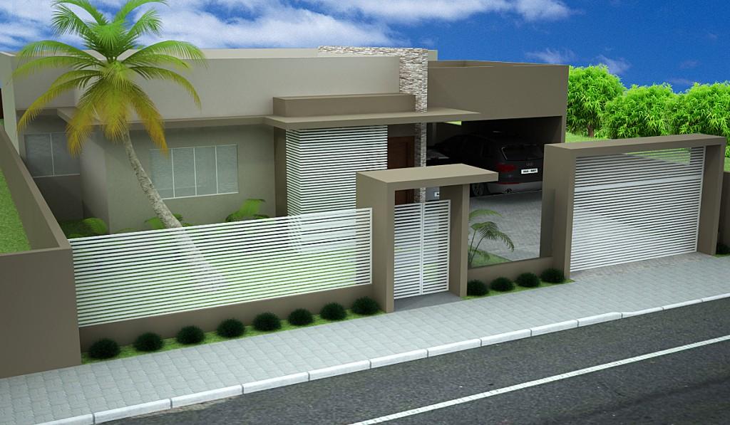 60 Modelos de Muros Residenciais: Fachadas, Fotos e Dicas