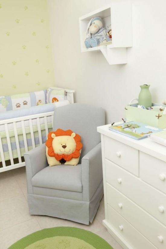 60+ Quartos de bebês verdes decorados - Fotos lindas!