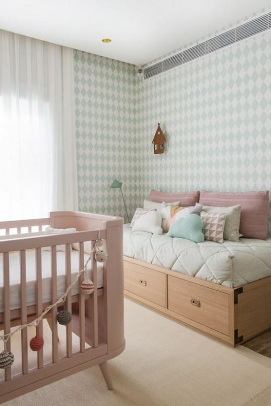 Quarto de Bebê Verde: 60 Ideias de Projetos Decorados