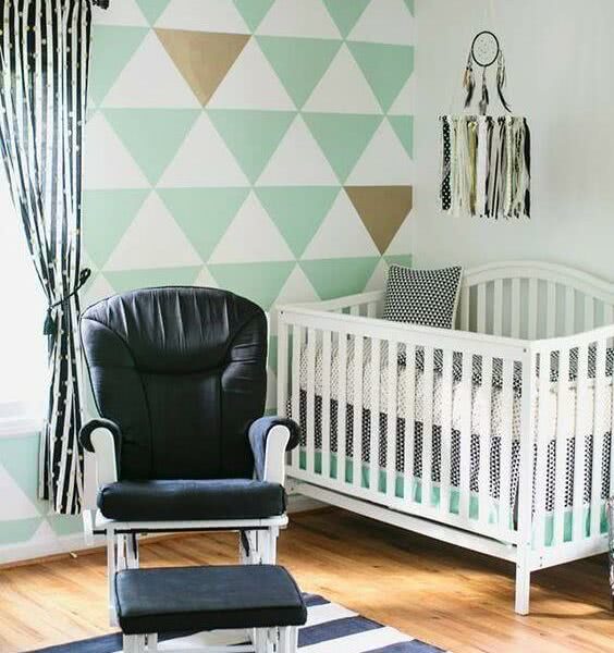 60+ Quartos de bebês verdes decorados - Fotos lindas!
