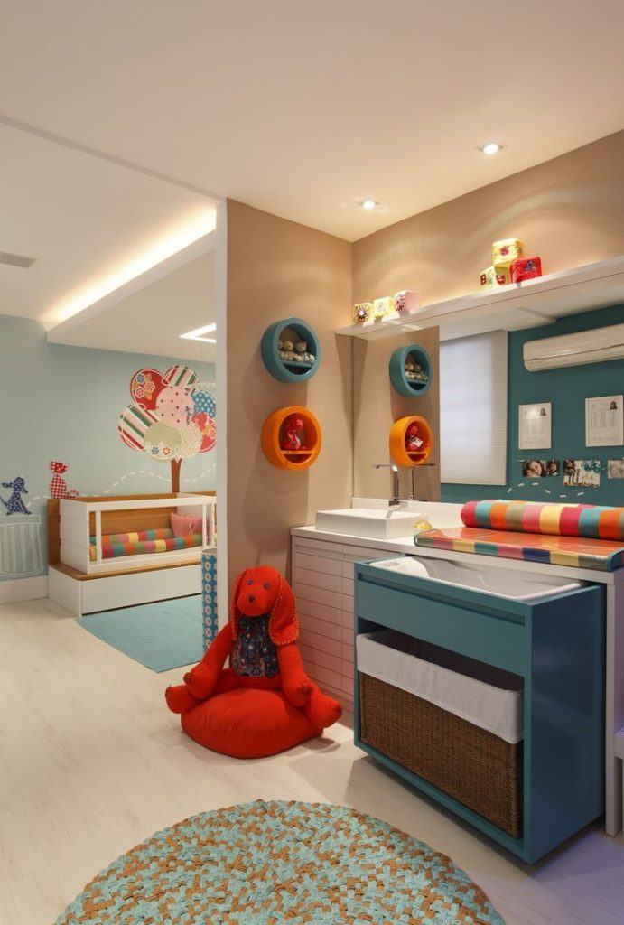 Quarto de Bebê Moderno: 60 Modelos e Fotos Incríveis