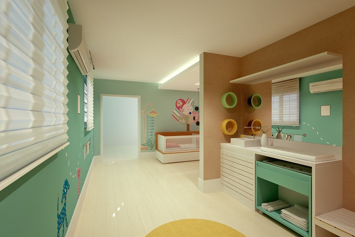 Quarto de Bebê Moderno: 60 Modelos e Fotos Incríveis
