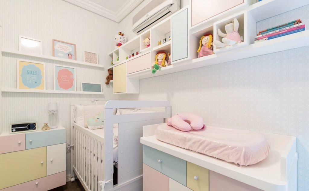 Quarto de Bebê Moderno: 60 Modelos e Fotos Incríveis