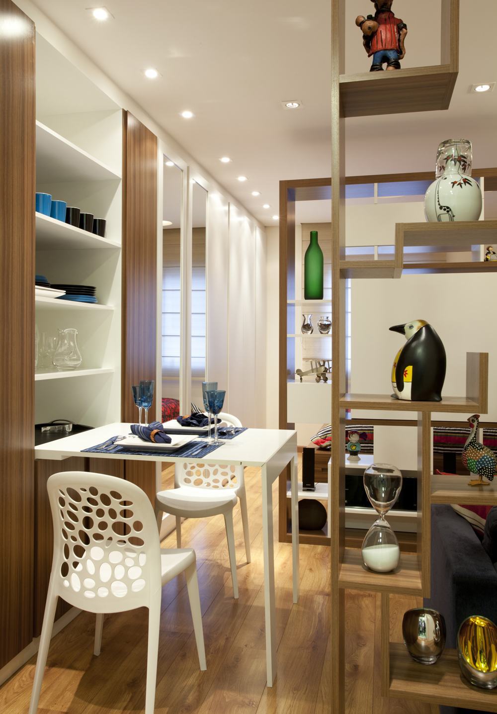 Decoração de Kitnet & Estúdios: 60+ Projetos & Fotos!