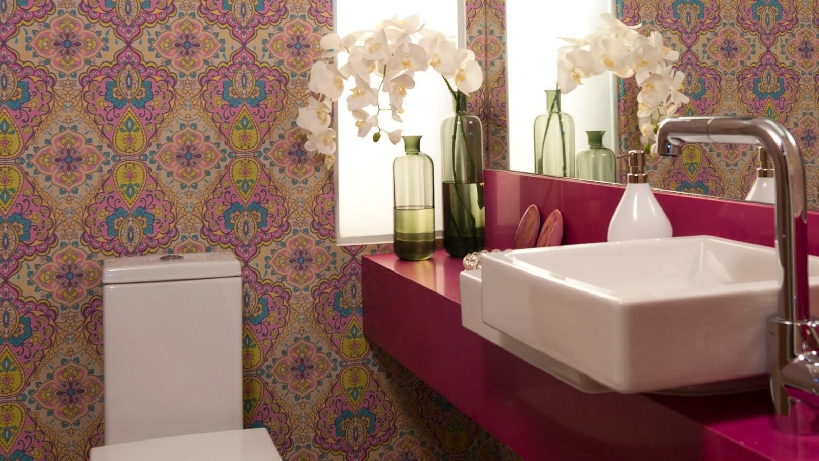 Banheiro Rosa: 60+ Modelos & Fotos de Decoração