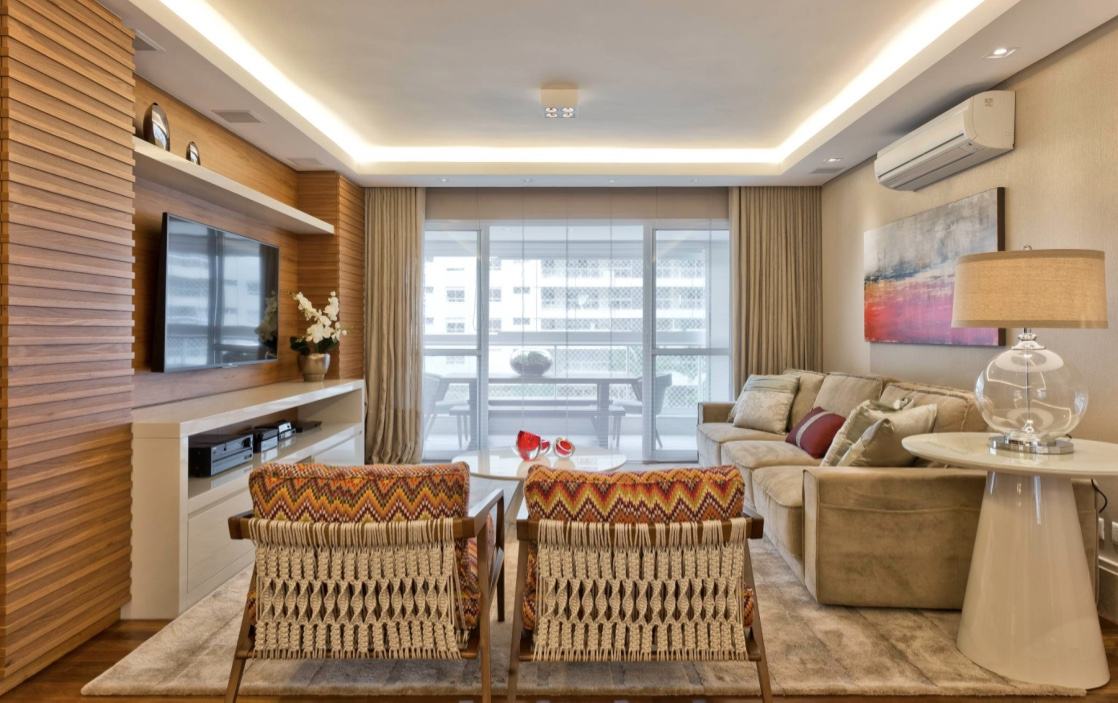 Salas Decoradas: 60 Ideias, Projetos e Fotos Incríveis