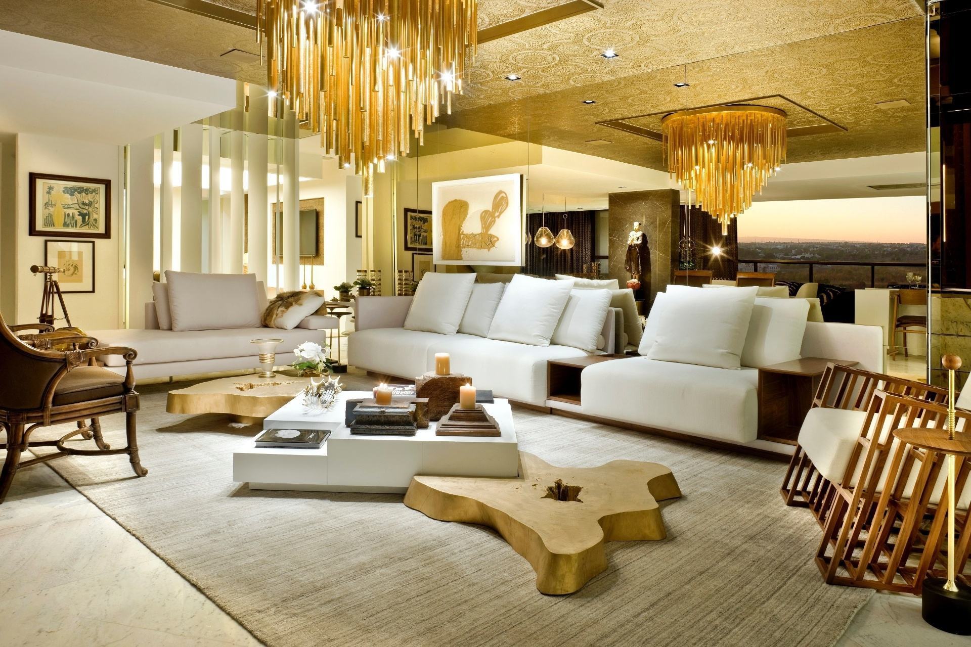 Salas de Luxo: 60+ Ideias e Fotos Inspiradoras! Salas de Luxo: 60+ Ideias e Fotos Inspiradoras!