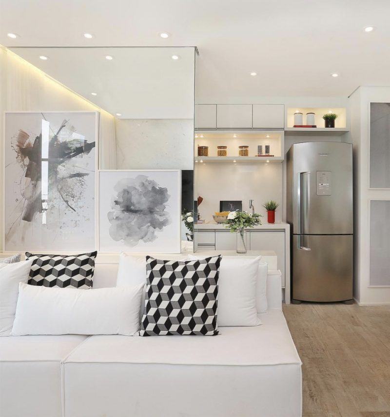 Sofá Branco: 60+ Inspirações e Fotos de Decoração!