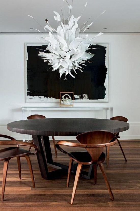 Mesa de Jantar Moderna: 65 Projetos, Dicas e Fotos