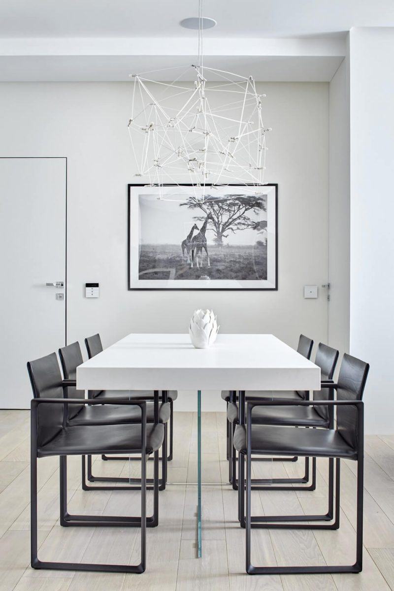 Mesas de Jantar Modernas: 60+ Projetos, Dicas e Fotos!