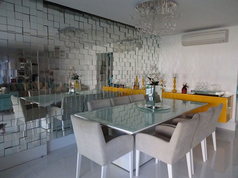 Mesa de Vidro: 60 Modelos de Jantar Redondos, 4 e 6 Cadeiras