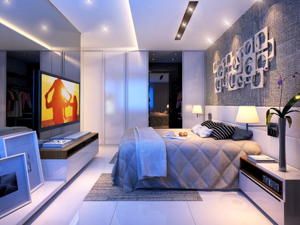 Quarto Com Closet: 70 Fotos, Projetos e Plantas