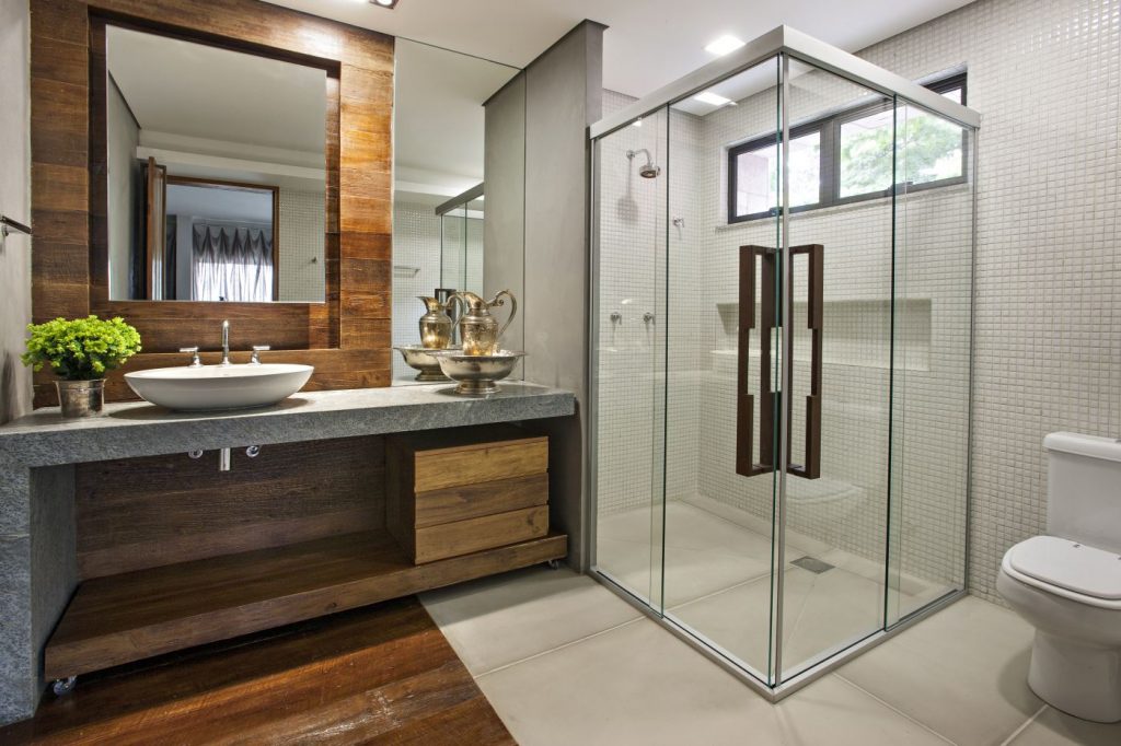 Banheiro Rústico: 55 Ideias com Fotos e Projetos