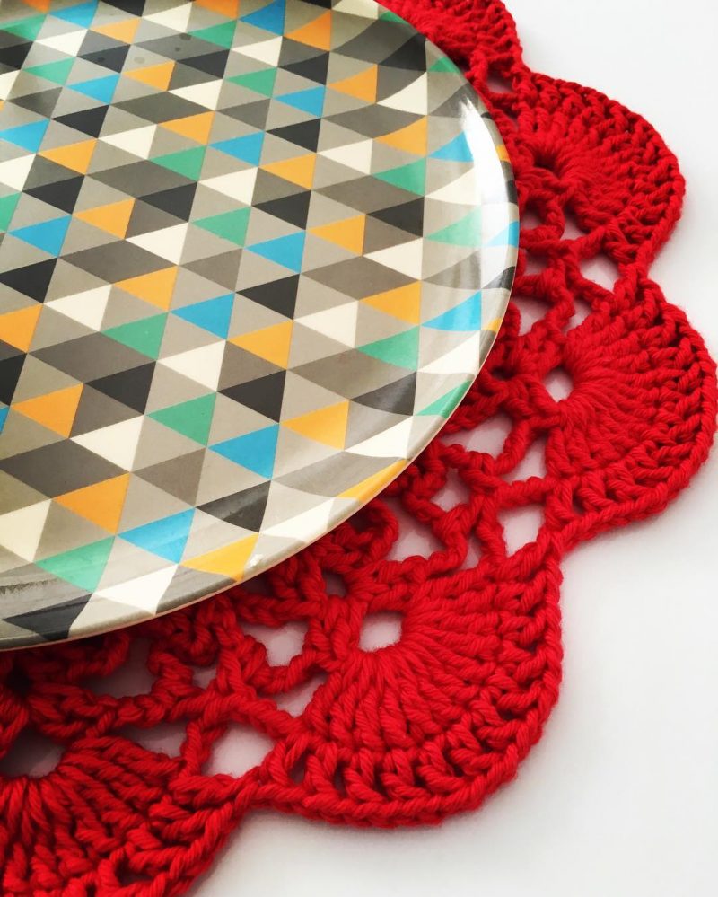 Sousplat de Crochê: 65 Modelos, Fotos e Passo a Passo