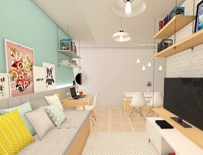 Sala Simples: 60 Ideias para a Decoração mais Bonita e Barata