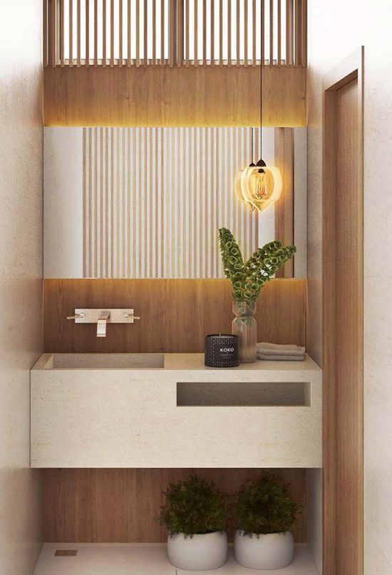 Lavabo: 60 Fotos de Decoração e Projetos de Lavabos