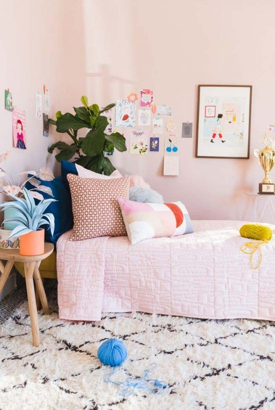 Quarto Rosa: 60 Modelos, Fotos e Projetos