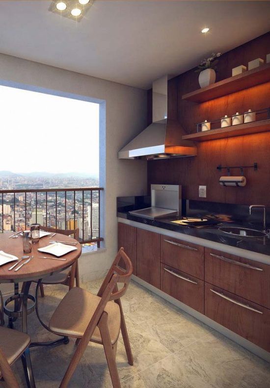 Varanda Gourmet: 60 Ideias de Decoração, Fotos e Projetos