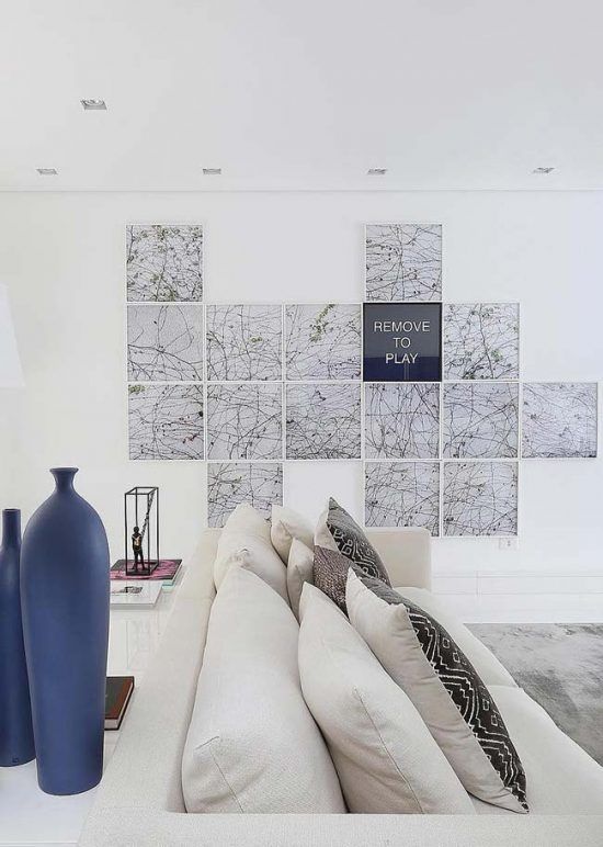 Parede de Quadros: 60 Ideias Criativas DIY Para Decorar