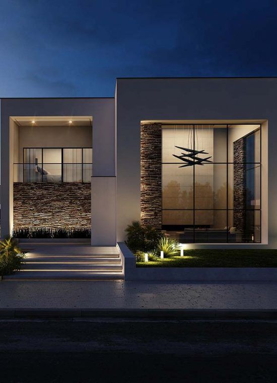 Fachadas de Casas Com Pedras: 60 Modelos, Ideias e Projetos