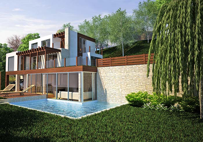 Fachadas de Casas Com Pedras: 60 Modelos, Ideias e Projetos
