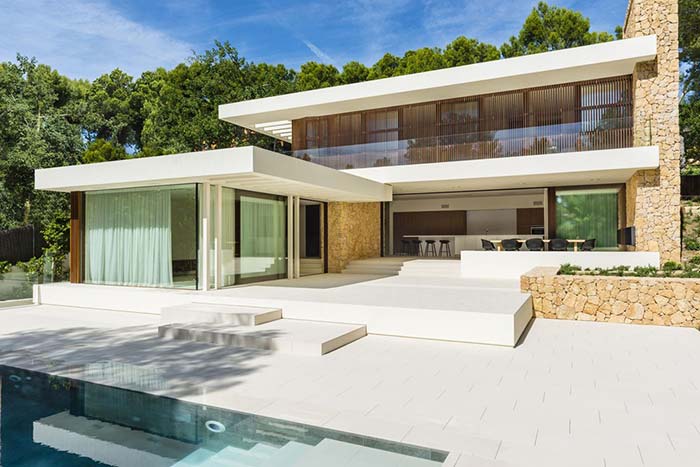 Fachadas de Casas Com Pedras: 60 Modelos, Ideias e Projetos