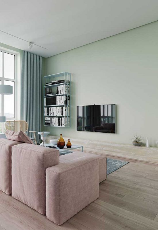 Parede Verde: Diferentes Tons da Cor Para Decoração Interna