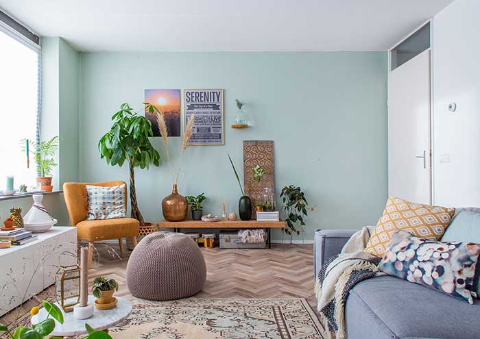 Parede Verde: Diferentes Tons da Cor Para Decoração Interna