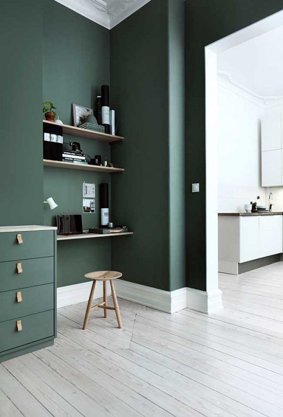 Parede Verde: Diferentes Tons da Cor Para Decoração Interna