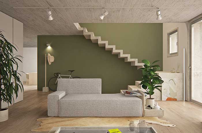 Parede Verde: Diferentes Tons da Cor Para Decoração Interna