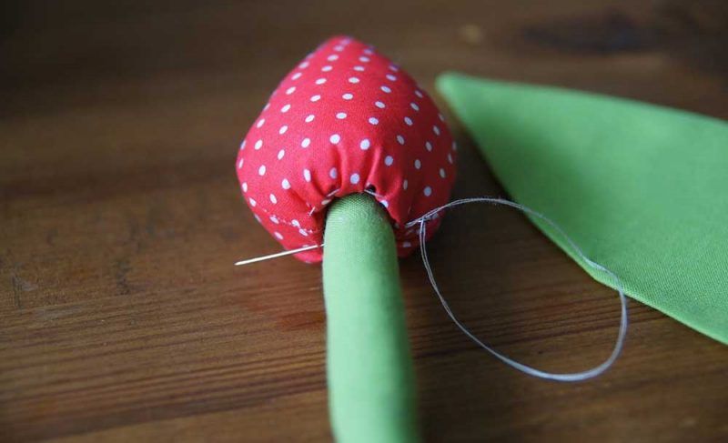 Como Fazer Tulipa de Tecido Passo a Passo Completo