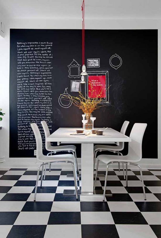 Tinta Lousa: Saiba Como Pintar e Decorar com 60 Fotos