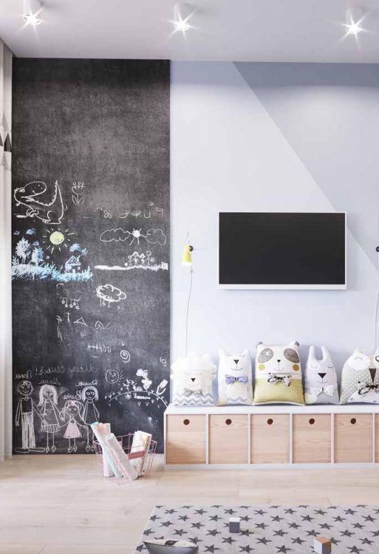 Tinta Lousa: Saiba Como Pintar e Decorar com 60 Fotos