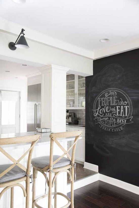 Tinta Lousa: Saiba Como Pintar e Decorar com 60 Fotos