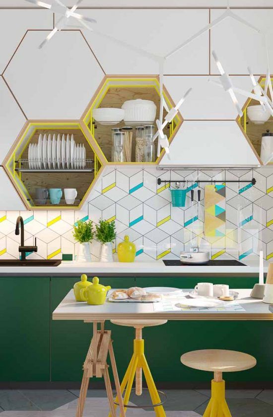 Parede Geométrica: Saiba Como Fazer e Veja 60 Fotos