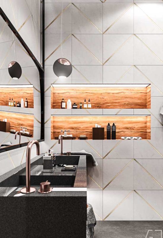 Nicho Para Banheiro: O que é? Como Escolher e 65 Modelos