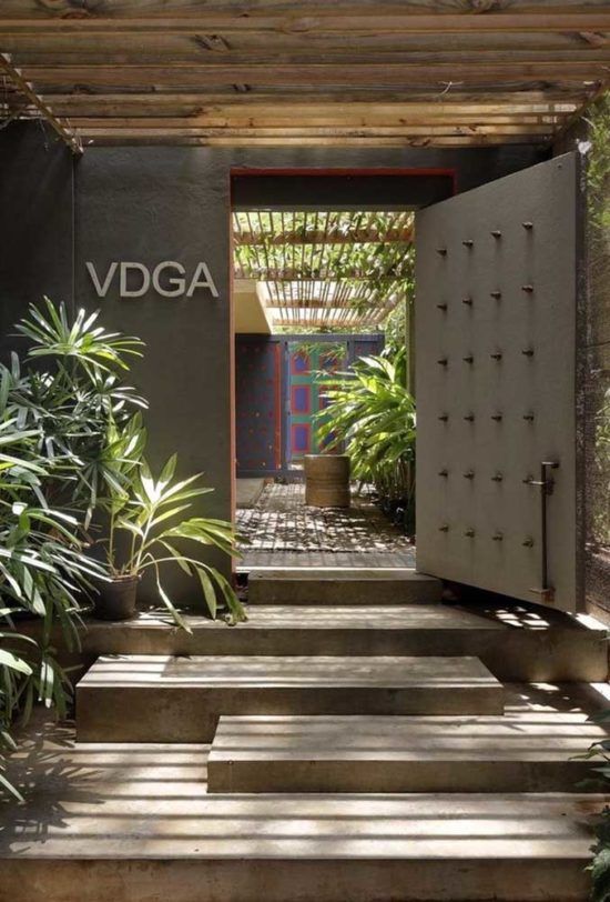 Porta de Entrada: Dicas Úteis, Ideias e 60 Modelos Com Fotos