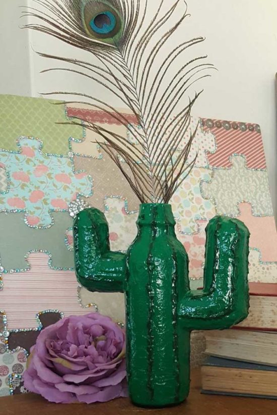 Garrafas Decoradas: 60 Modelos, Fotos e Passo a Passo Tutorial