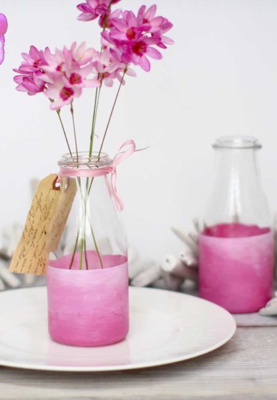 Garrafas Decoradas: 60 Modelos, Fotos e Passo a Passo Tutorial