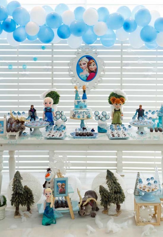 Festa Frozen: Como Organizar, O Que Servir e Fotos de Decoração