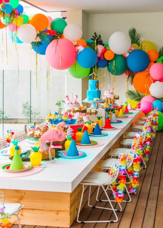 Festa Luau: O que servir? Como Organizar e Decorar +Fotos