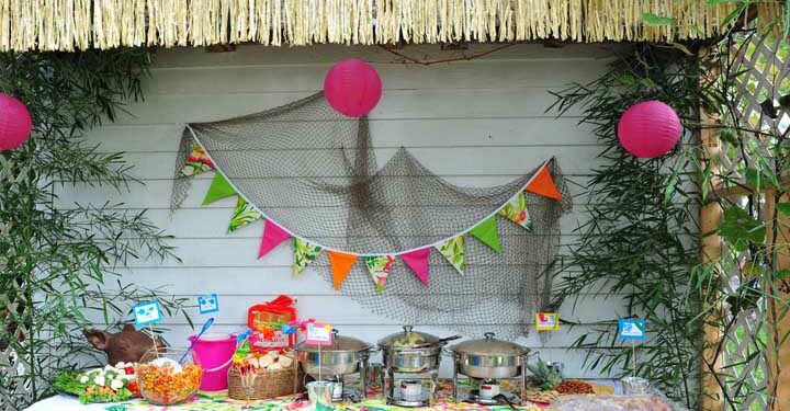 Festa Luau: O que servir? Como Organizar e Decorar +Fotos