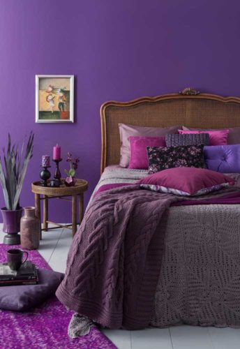 Tons de Roxo: Como Combinar? 60 Ideias e Fotos de Decoração