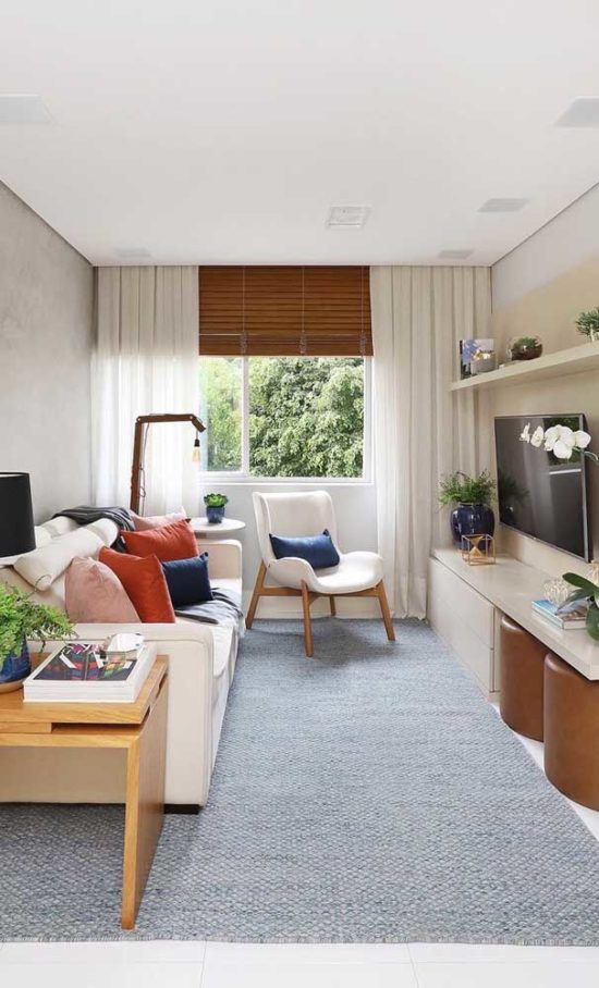 Sala de Estar Pequena: 80 Modelos, Fotos e Projetos Incríveis