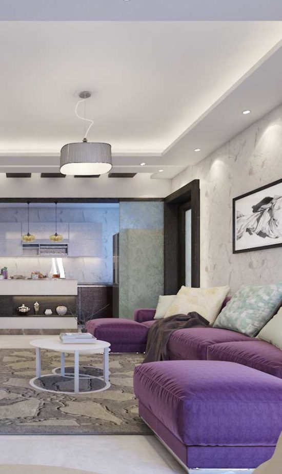 Sofá Roxo: Tipos, Dicas Para Escolher e Fotos Incríveis