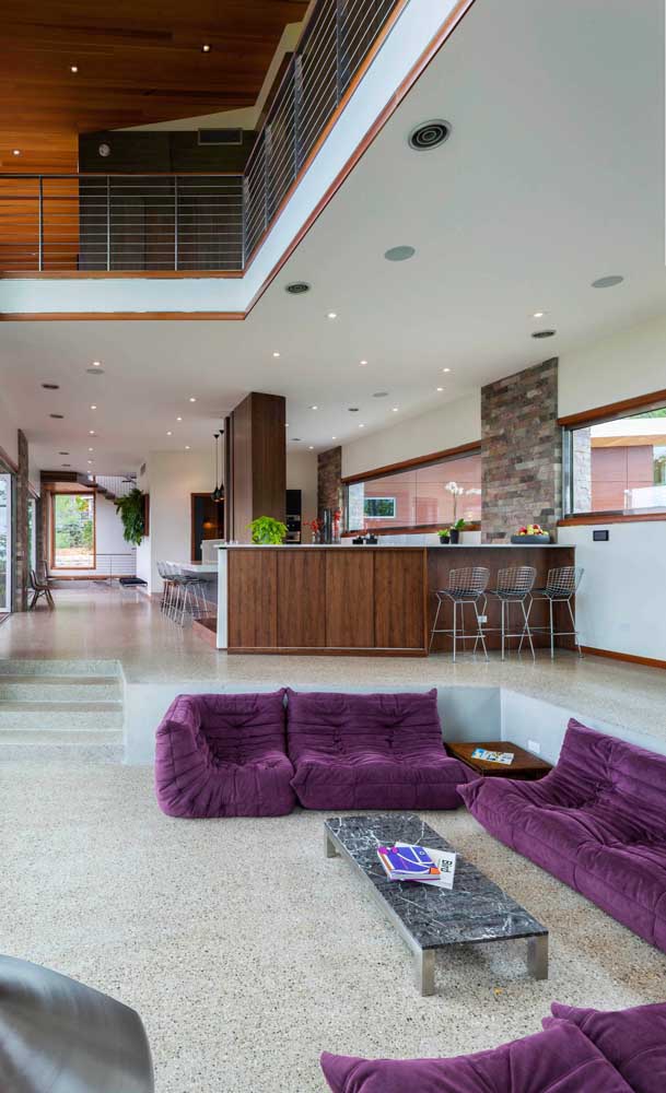 Sofá Roxo: Tipos, Dicas Para Escolher e Fotos Incríveis