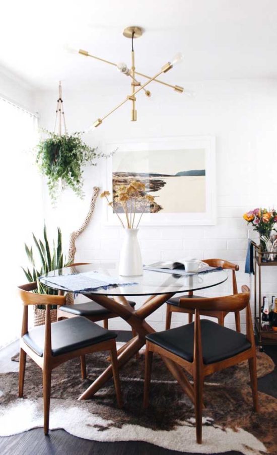 Mesa de Jantar de Vidro: Como Escolher e 60 Ideias para Decorar